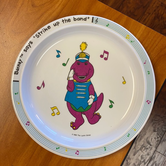 Other | Selandia Barney Plate | Poshmark